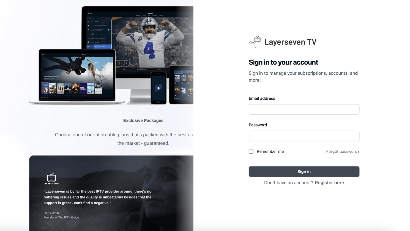 Layerseven IPTV – 30,000+ Channels, Free Trial & HD Streaming